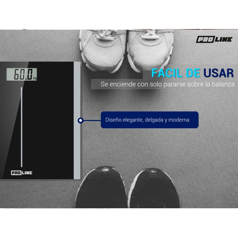 Balanza Digital Proline BDPL1022 150kg Vidrio Templado - PROLINE ...