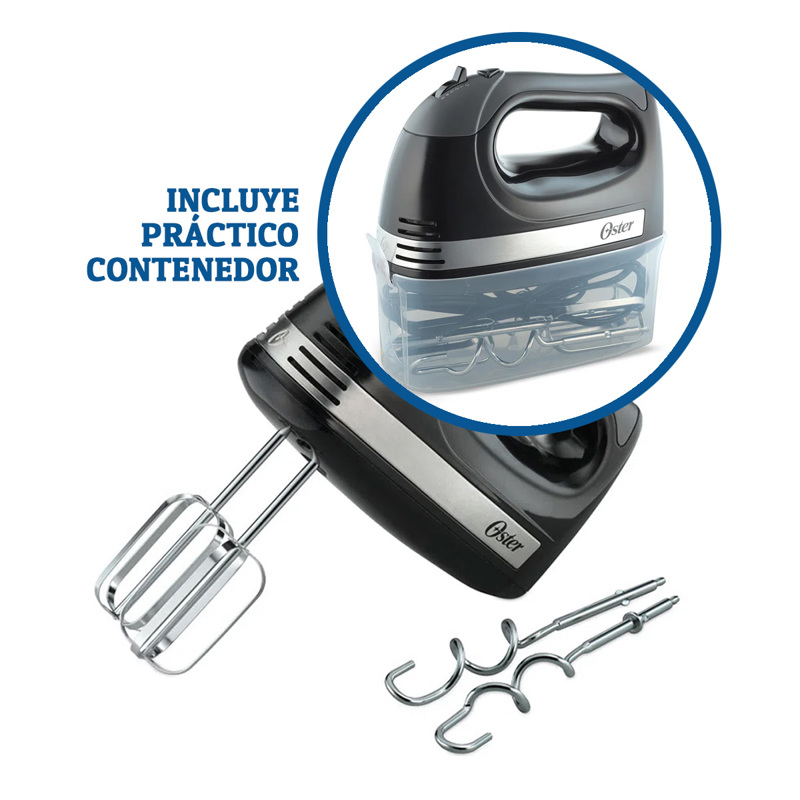 Batidora De Mano Oster 2600 Negro - 50 Hz - OSTER BATIDORAS - Megatone