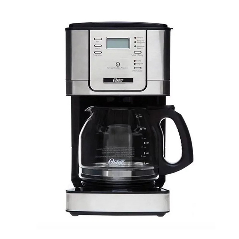 Cafetera Oster Programable Filtro Lavable c/Intensidad 12tzs - OSTER ...