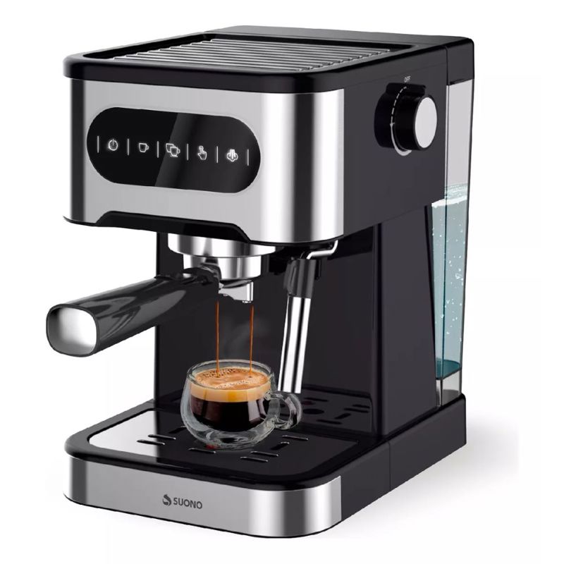 Cafetera Expresso Digital Suono Automática Acero Inox 1.5 L CSI - SUONO ...