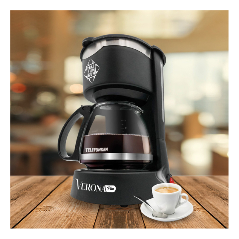 Cafetera Electrica Verona Plus 1.2L Telefunken - TELEFUNKEN CAFETERAS ...