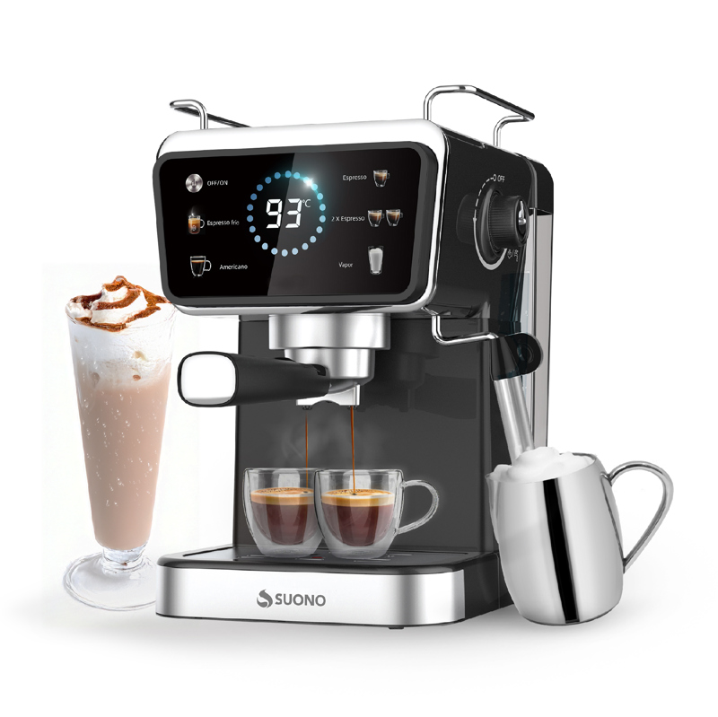 Cafetera Coffe Maker Espresso Digital 1.5 Litros 20 Bar - SUONO ...