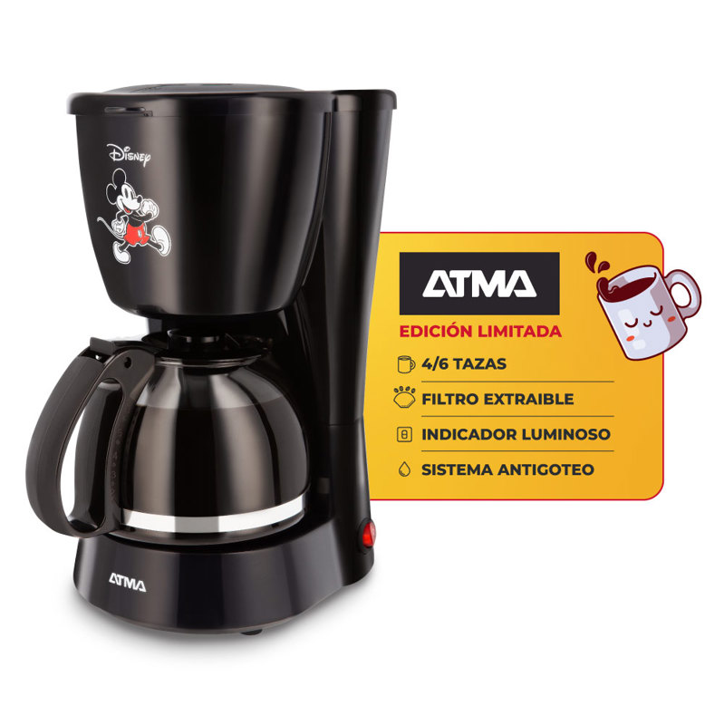 Cafetera Eléctrica Atma Caat8018dn Disney - ATMA CAFETERAS - Megatone