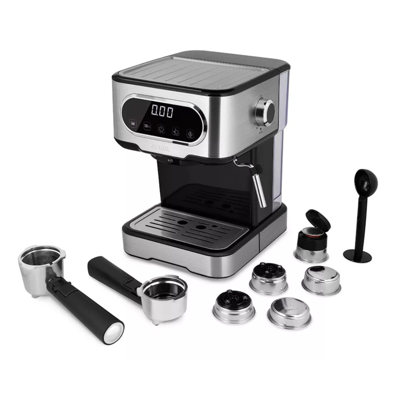 Cafetera Expresso Digital CEAT5403GP 1.5L 20 Bares Presión - ATMA ...