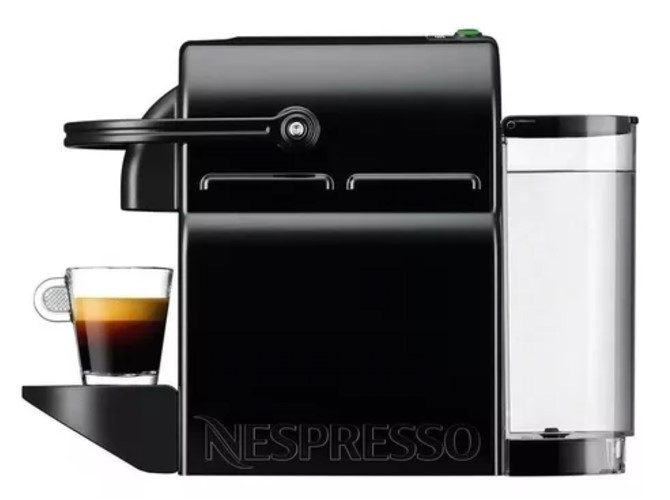 Cafetera Nespresso Inissia Black + Aeroccino A3d40-ar-bk-ne4 ...
