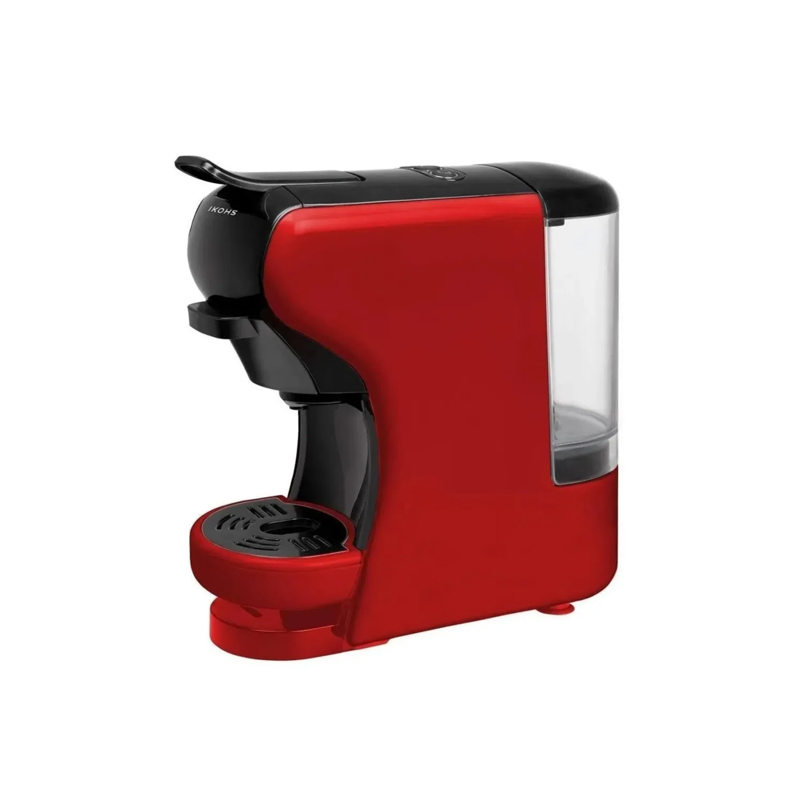 Cafetera Multicapsulas 0.7 Litros 1500W Roja - KANJI CAFETERAS - Megatone