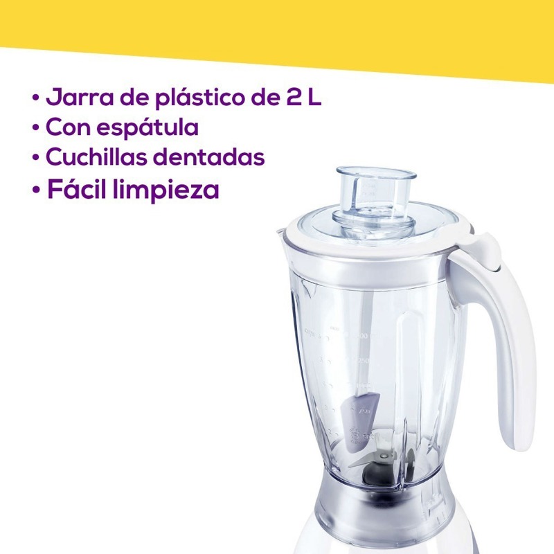 Licuadora Philips Hr2030/10 600w 2l 3 Vel. Turbo Pica Hielo - PHILIPS ...