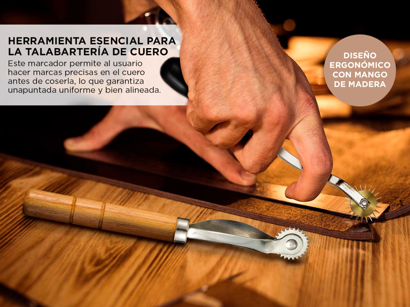 Set x2 Marcadores de puntadas Gadnic para cuero talabartería - GADNIC ...