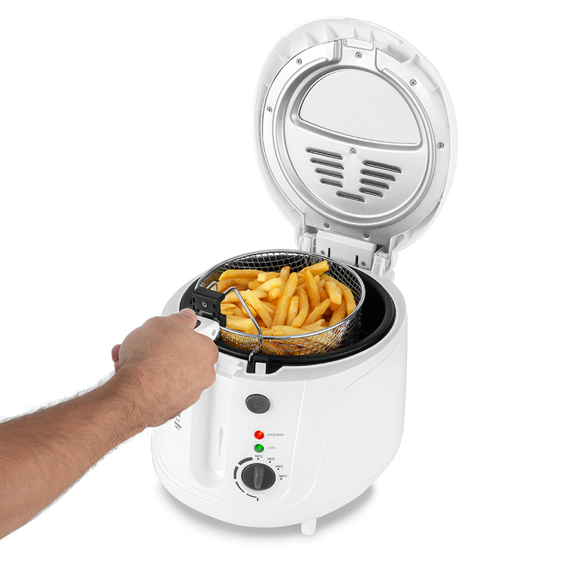 Freidora de Aceite blanca DF5318P - ATMA FREIDORAS - Megatone