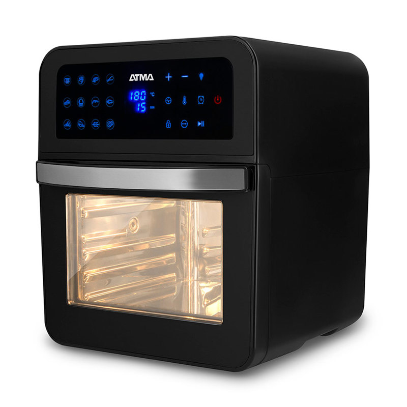 Horno Y Freidora De Aire Digital Atma Hfr582dp 11,6 L 1800w Color Plateado - ATMA PARRILLAS ...