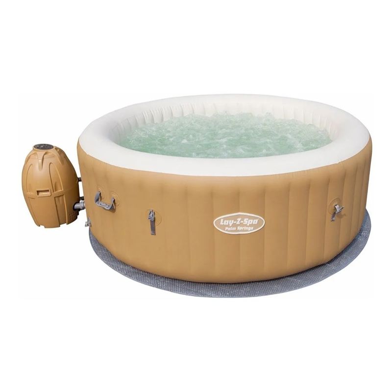 Jacuzzi Con Hidromasaje Inflable Lay-z-spa Palm - BESTWAY PILETAS ...