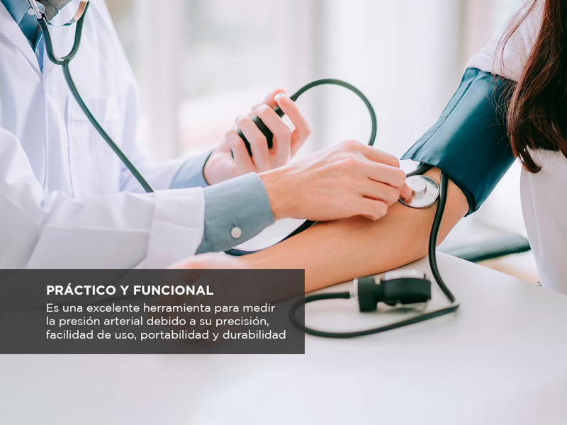 Tensiómetro aneroide tradicional Aspen AS102 con estetoscopio ...