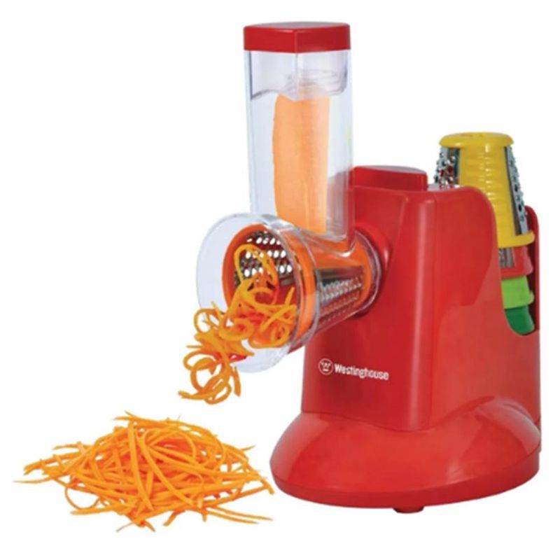 RALLADOR ELECTRICO 2 EN 1 WESTINGHOUSE WH-QCV-326-00 SALAD MAKER FRUTAS ...
