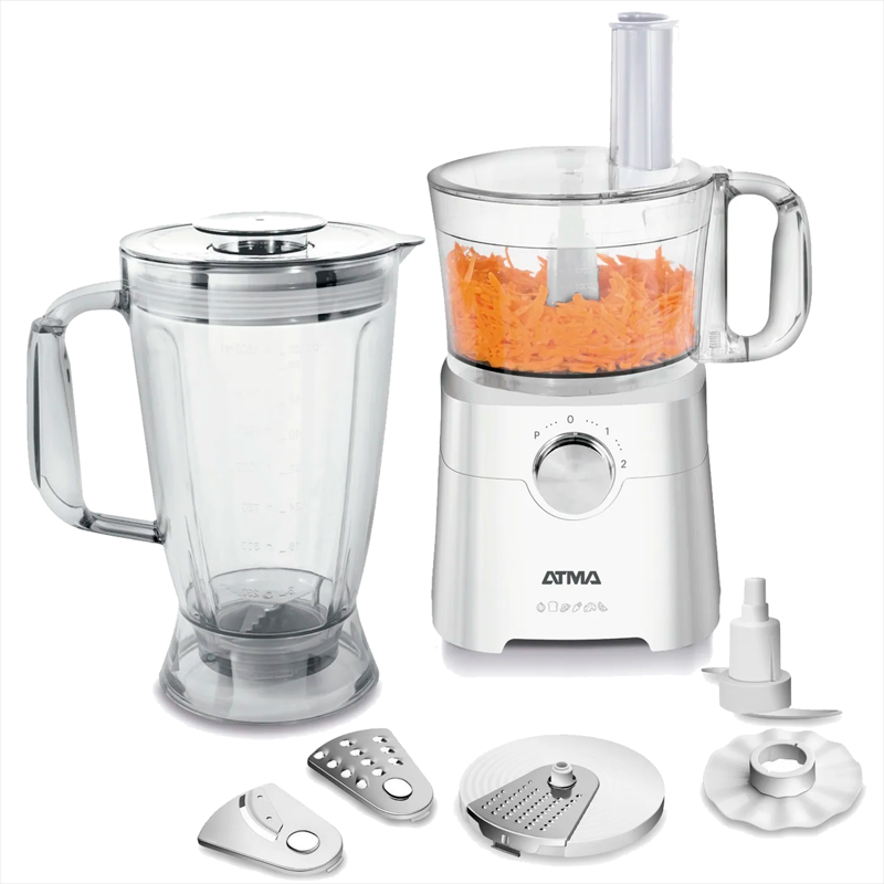 Multiprocesadora Atma 650w Con Jarra Licuadora Lp8425p - ATMA ...