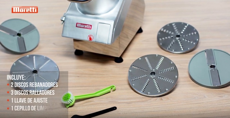 Multi Procesadora Industrial Moretti Vc-65 750w + 5 Discos - MORETTI PROCESADORAS - Megatone