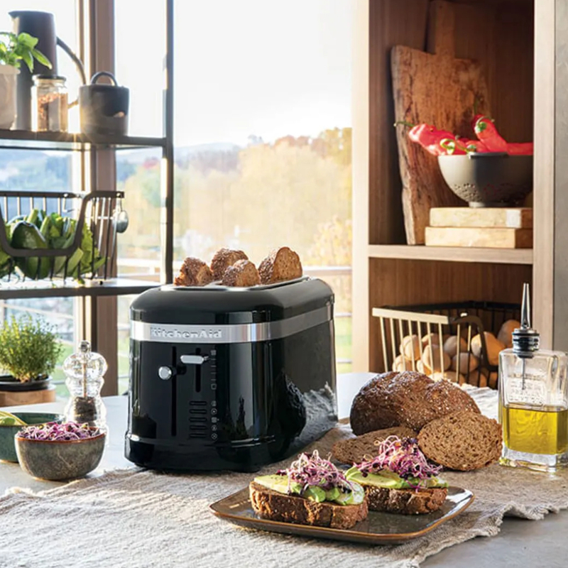 Tostadora KitchenAid 4 panes Onyx Black LKMT5115ROB - KITCHENAID ...